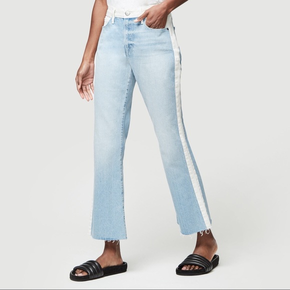 Frame Denim | Jeans | Nwt Frame Le Crop Mini Boot Colorblock Jeans ...
